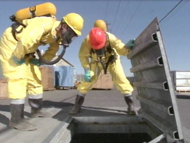 Breathing in High Hazard Zones with Atmosphere-Supplying Respirators