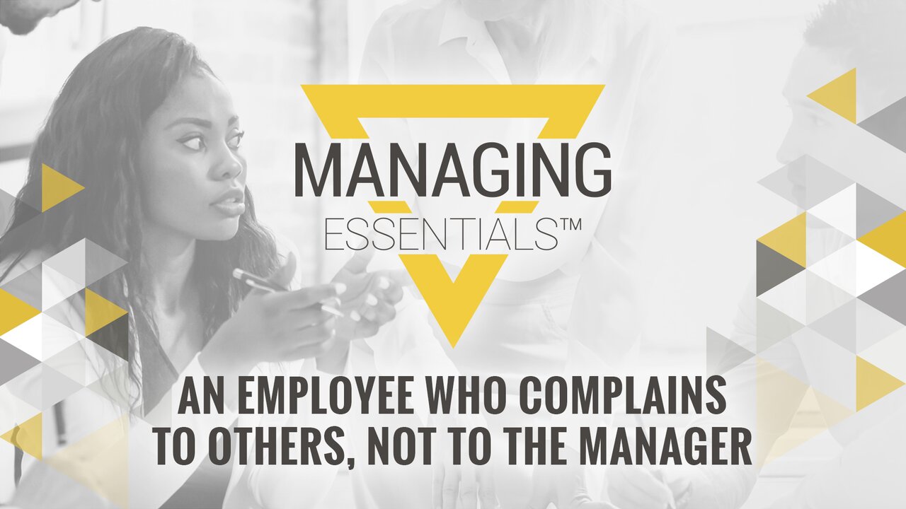 Enhancing Workplace Communication: Dealing with Employee Complaints