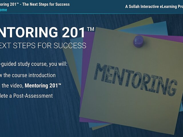 Mentoring 201™ The Next Steps for Success (eLearning Signature)