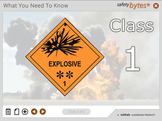 SafetyBytes® - Hazard Class 1 Explosives