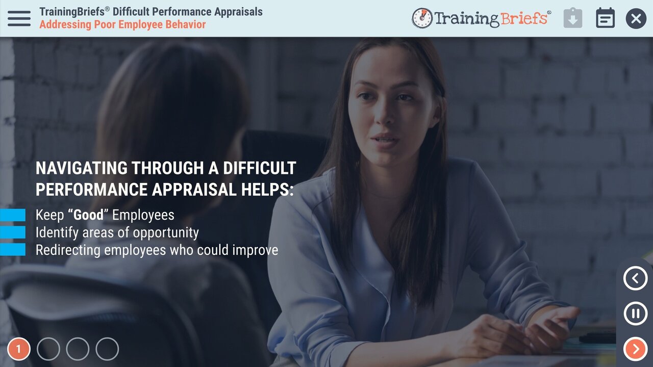 TrainingBriefs® Difficult Performance Appraisals