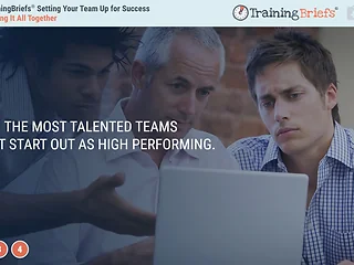 TrainingBriefs® Setting Your Team Up for Success